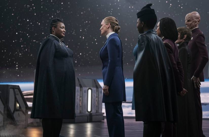Stacey Abrams is the President of Star Trek: Discovery's United Earth