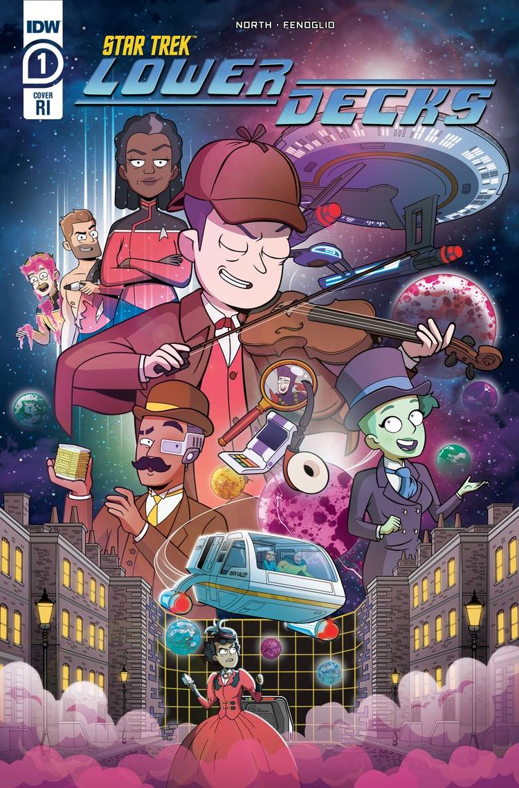 Red Alarm! Star Trek: Lower Decks Comics Arrive in September