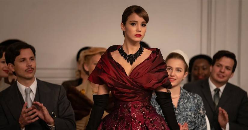 Exclusive: Jason Isaacs and Alba Baptista Discuss Bringing Mrs. Harris ...