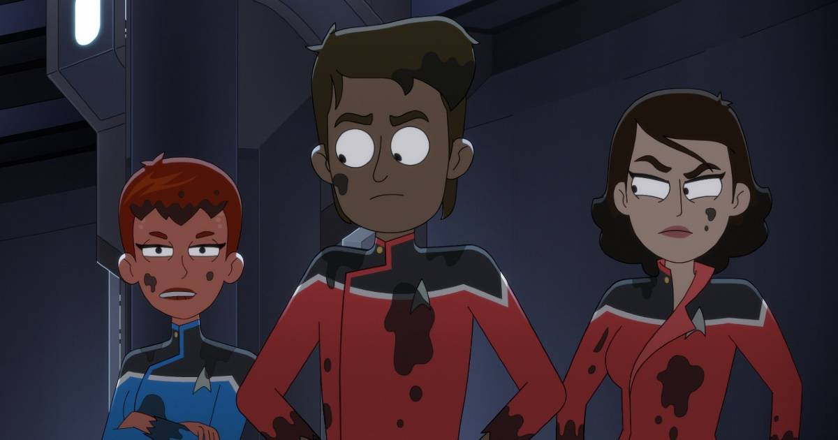 Below Decks With the Faces of Star Trek: Lower Decks' Delta Shift