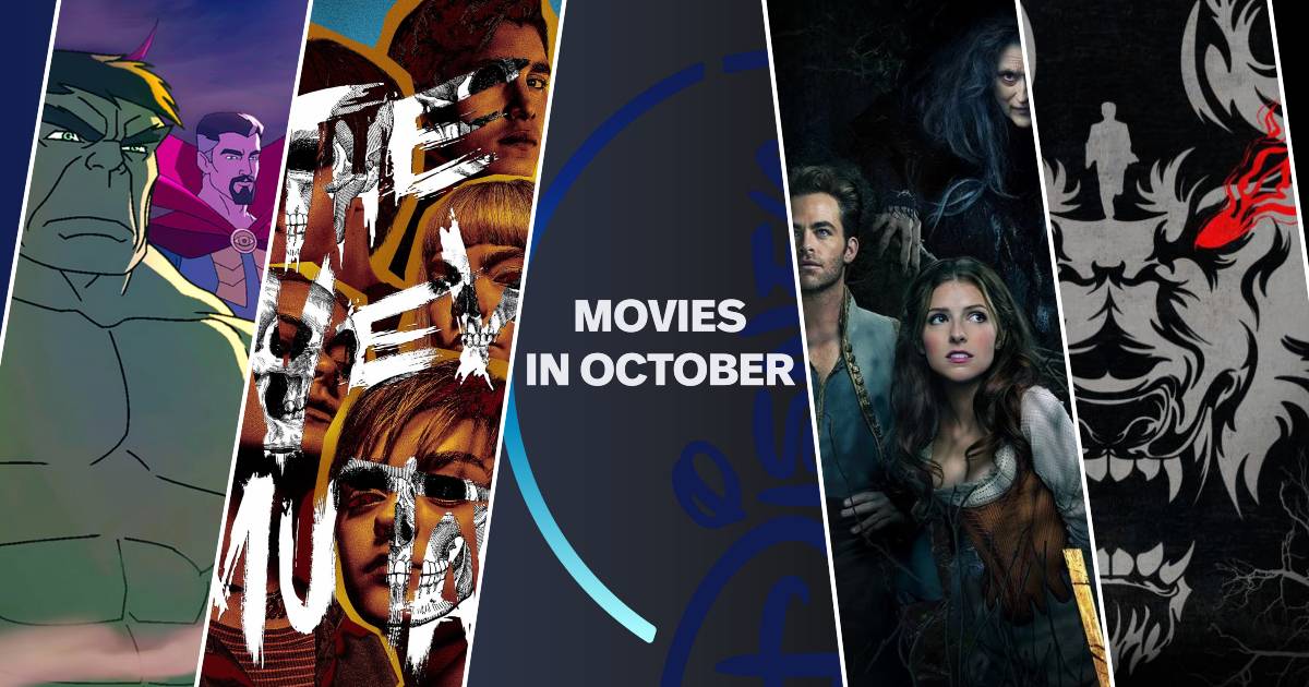 All Movies Coming to Disney+ in October 2022