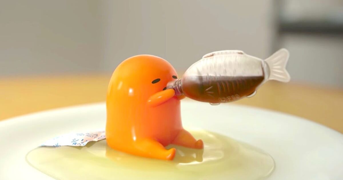 Japanese Egg Yolk Cartoon