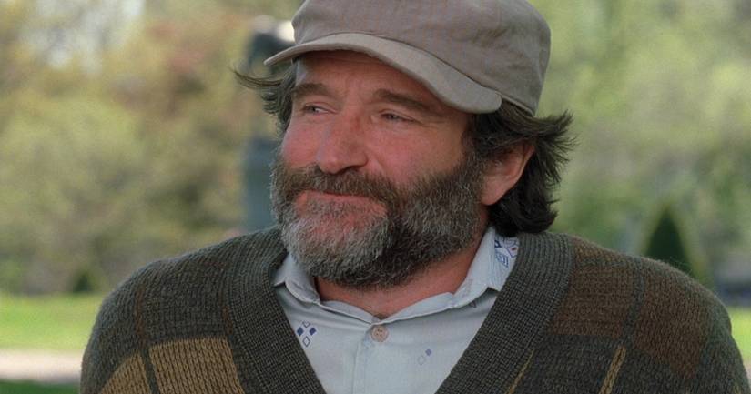 robin williams gray beard