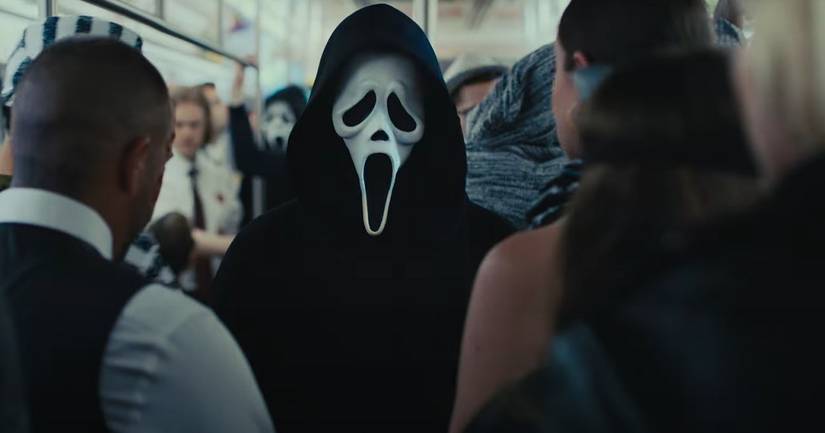 Scream VI Poster Finds Ghostface Slashing on the New York Subway