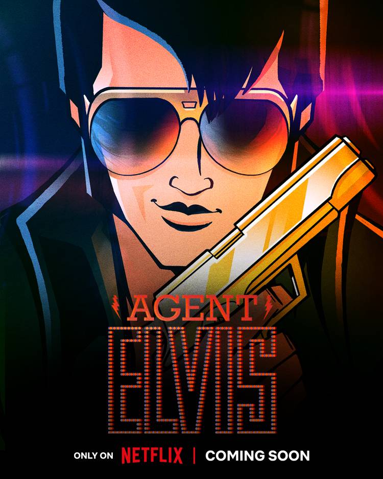 Agent Elvis: Upcoming Animated Series at Netflix Gets a Poster Fit for ...