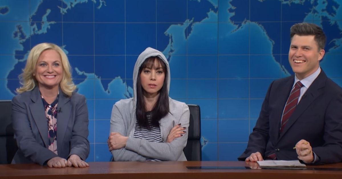 Aubrey Plaza and Amy Poehler Reprise Parks & Rec Roles During SNL's Weekend Update