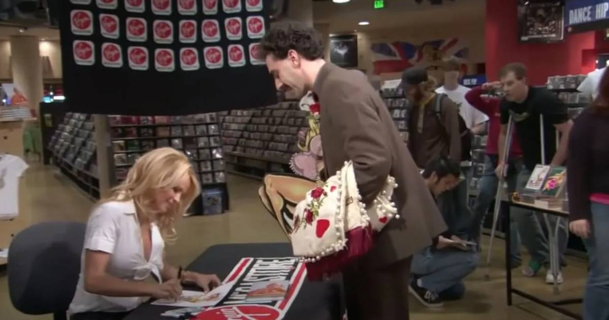 Pamela Anderson Details Kid Rock's Angry Reaction to Her Borat Cameo