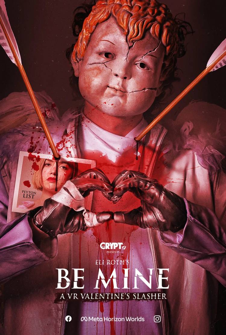 Eli Roth's BE MINE: A VR Valentine's Slasher Poster and Trailer