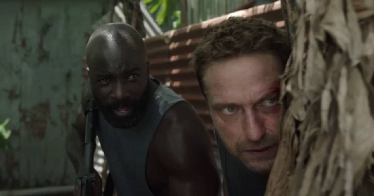 Plane Clip Finds Gerard Butler & Mike Colter Fist Fighting to Survive
