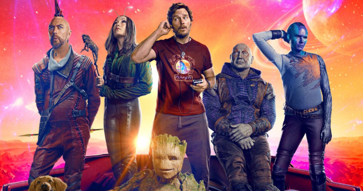 Karen Gillan Mocks Her Own Guardians of the Galaxy Vol 3 Poster Pose