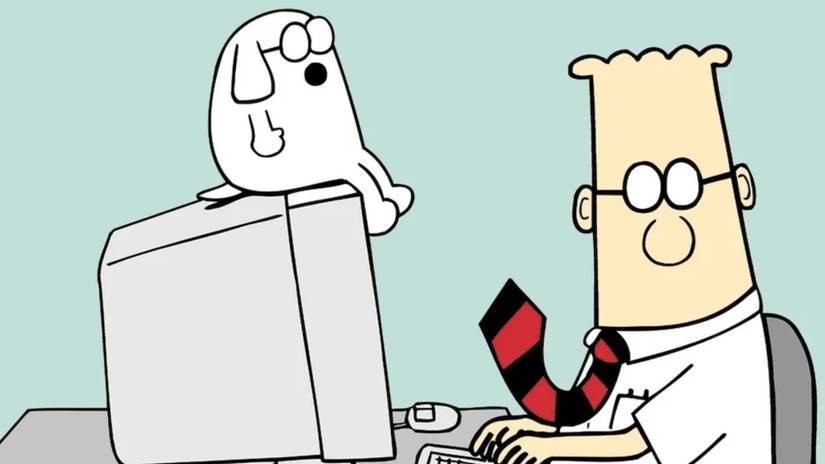 Dilbert Appears on SNL to Skewer Creator Scott Adams After Recent ...