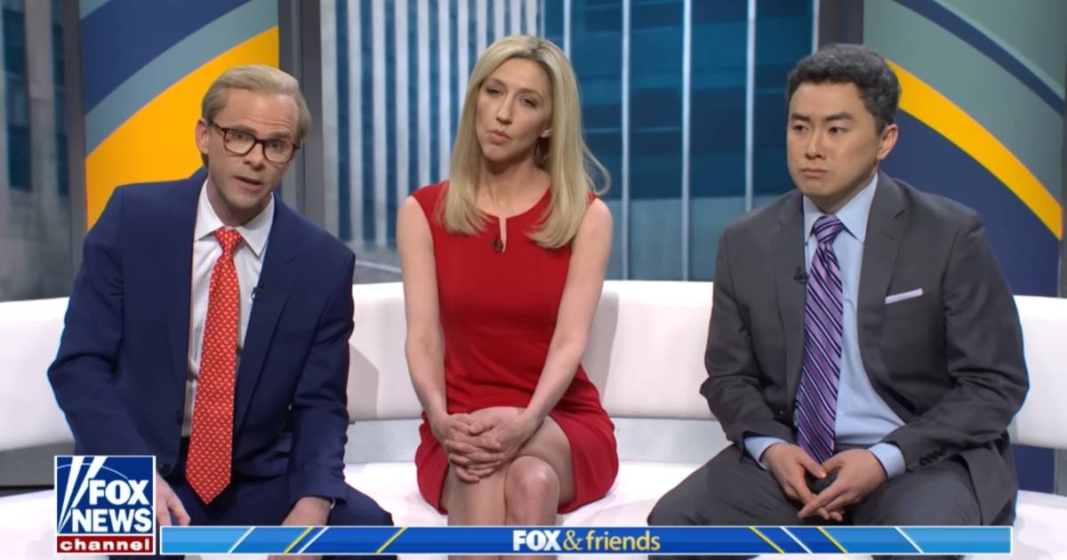 SNL Skewers Fox & Friends Over Dominion Voting Lawsuit