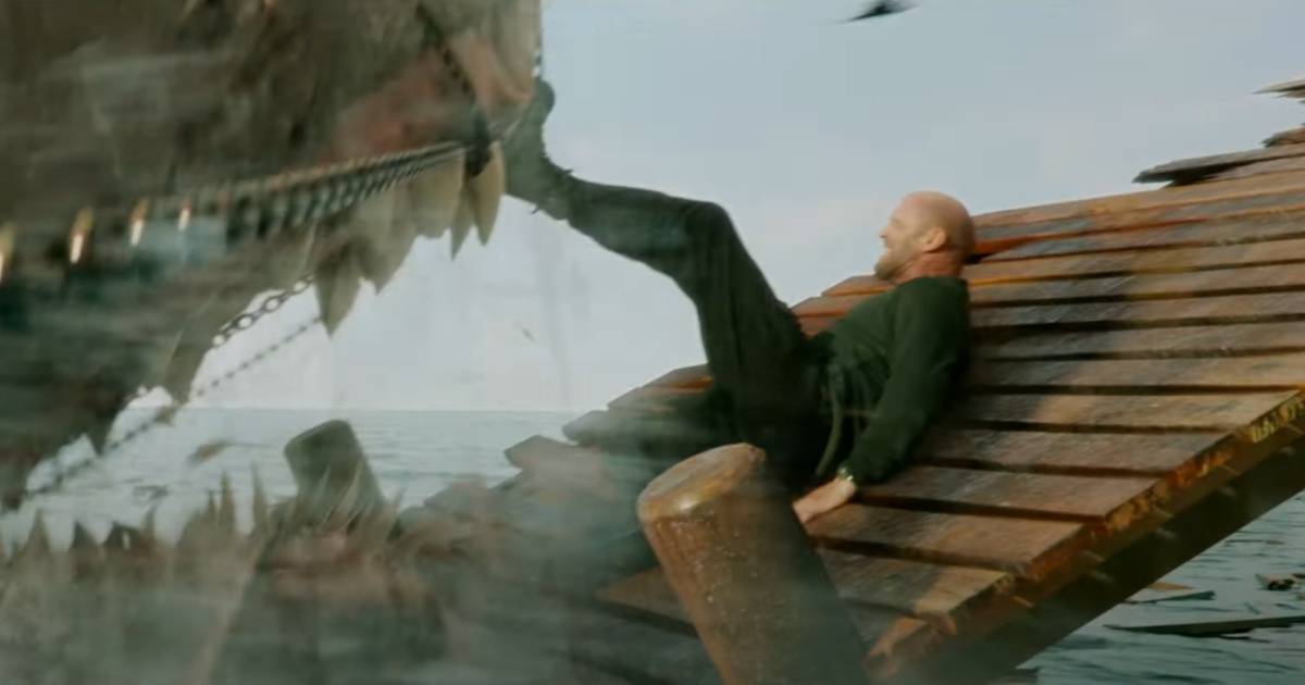 Meg 2: The Trench Trailer and Poster Tease More Giant Shark Action for ...