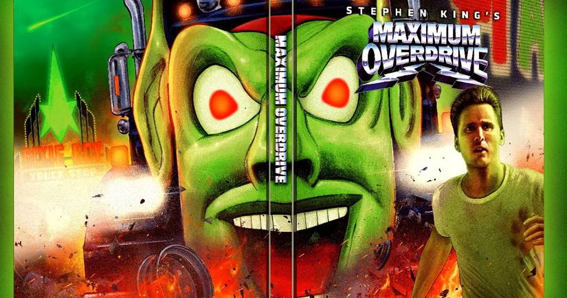 Stephen King's Maximum Overdrive Vestron Video SteelBook Blu-Ray Review ...