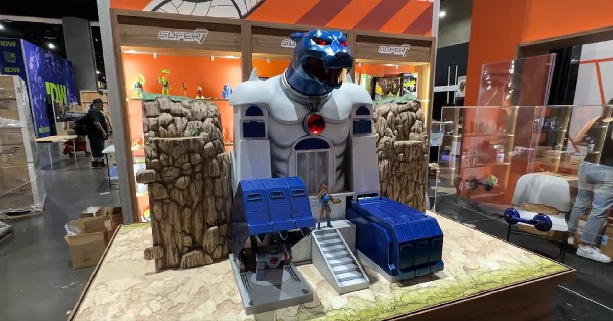 SDCC Delivers A First Look At Staggering Super7 Thundercats Lair Playset