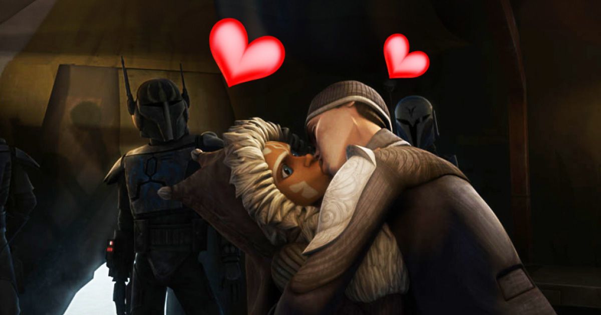 Star Wars Ahsoka Kissing