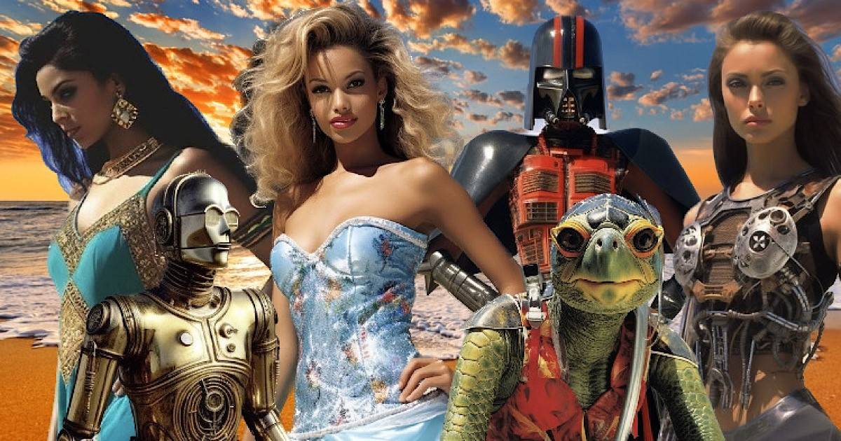 Disney Princesses, Star Wars, Ninja Turtles and Termintor Unite In ...