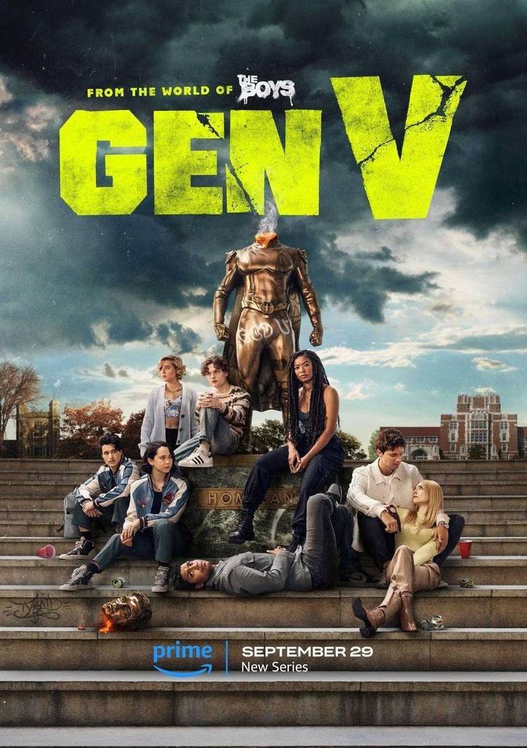 The Boys Spinoff Gen V Unveils New Poster of Young and Daring New Heroes