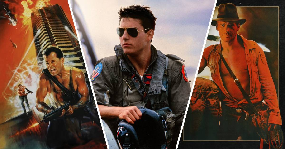The Highest Grossing Action Movie from Each Year in the 1980s