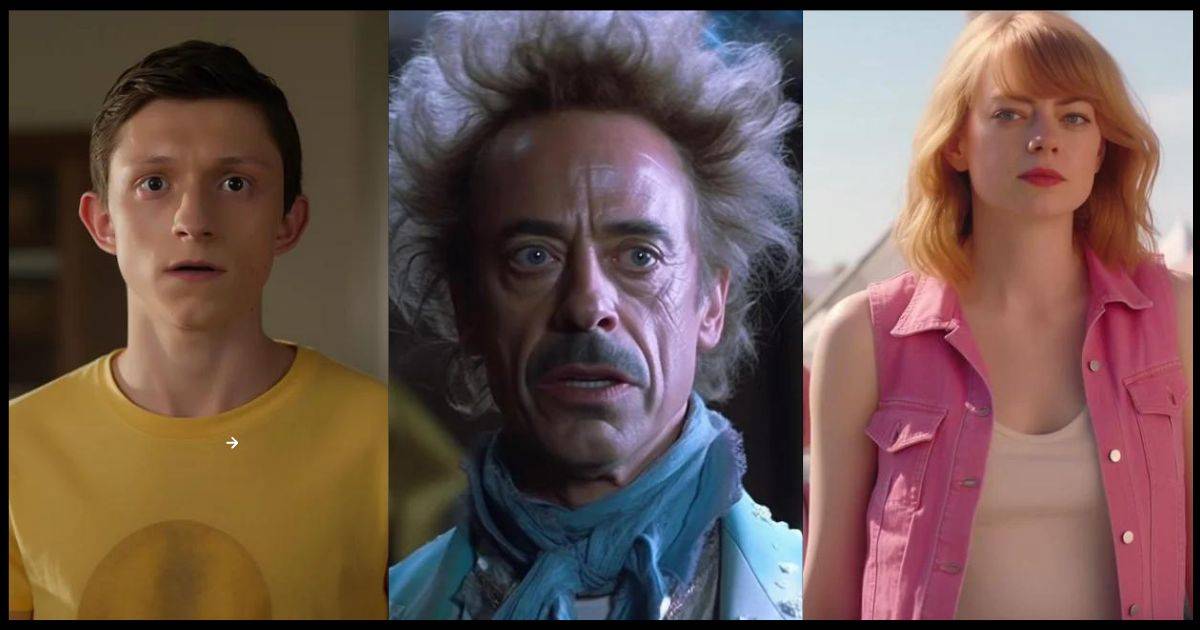 Robert Downey Jr, Tom Holland and Emma Stone Star in Rick and Morty ...