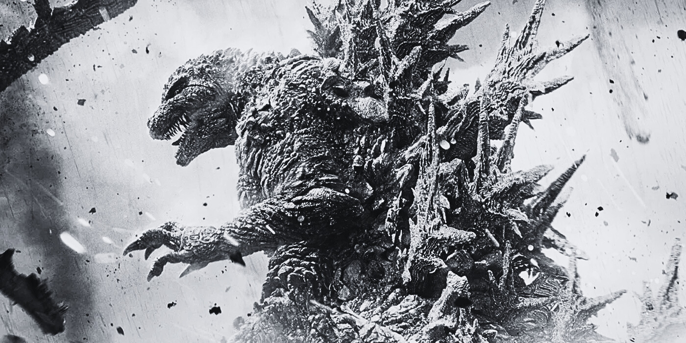 Godzilla Minus One Getting Black & White Re-Release, Trailer & Poster ...