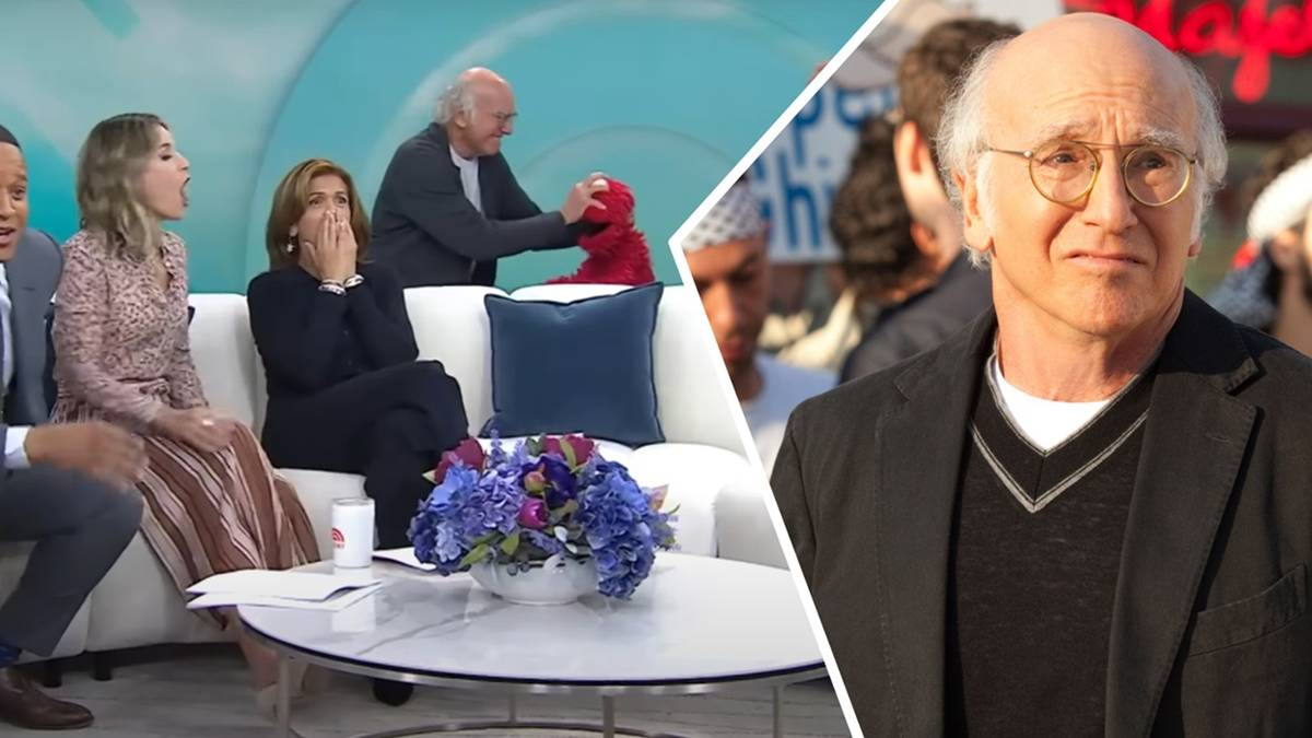 Larry David Attacks Elmo on the Today Show: 'Someone Had to Do It'