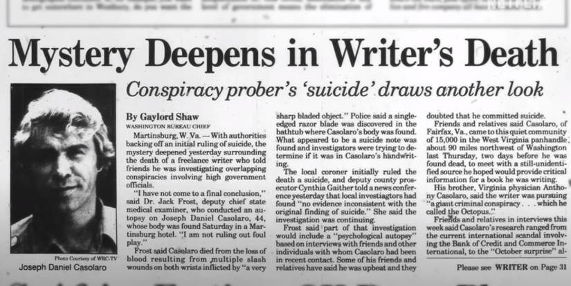 What Happened to Danny Casolaro in The Octopus Murders?