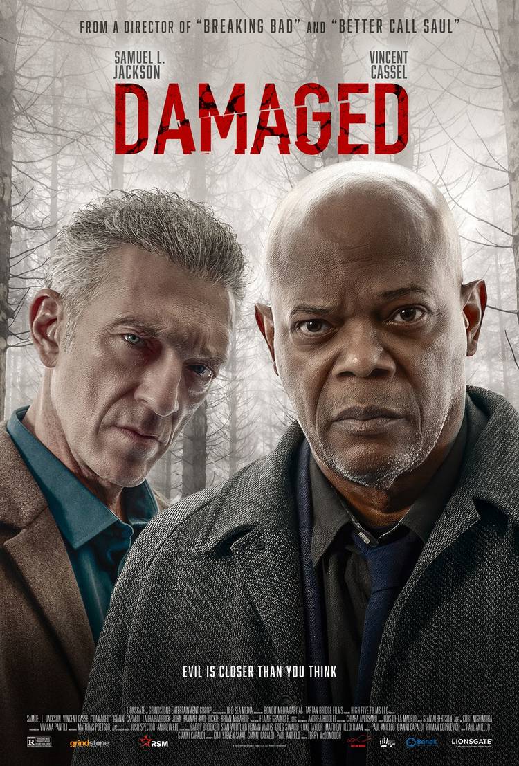 Samuel L. Jackson & Vincent Cassel Face Off in Damaged