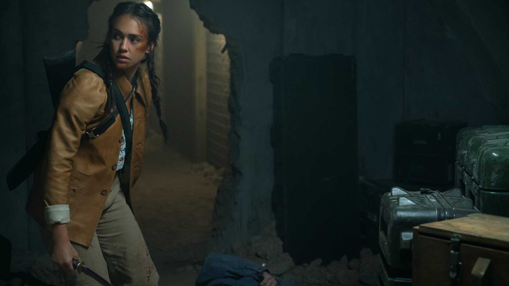 Trigger Warning Review: Jessica Alba Is Fierce in Netflix Conspiracy ...