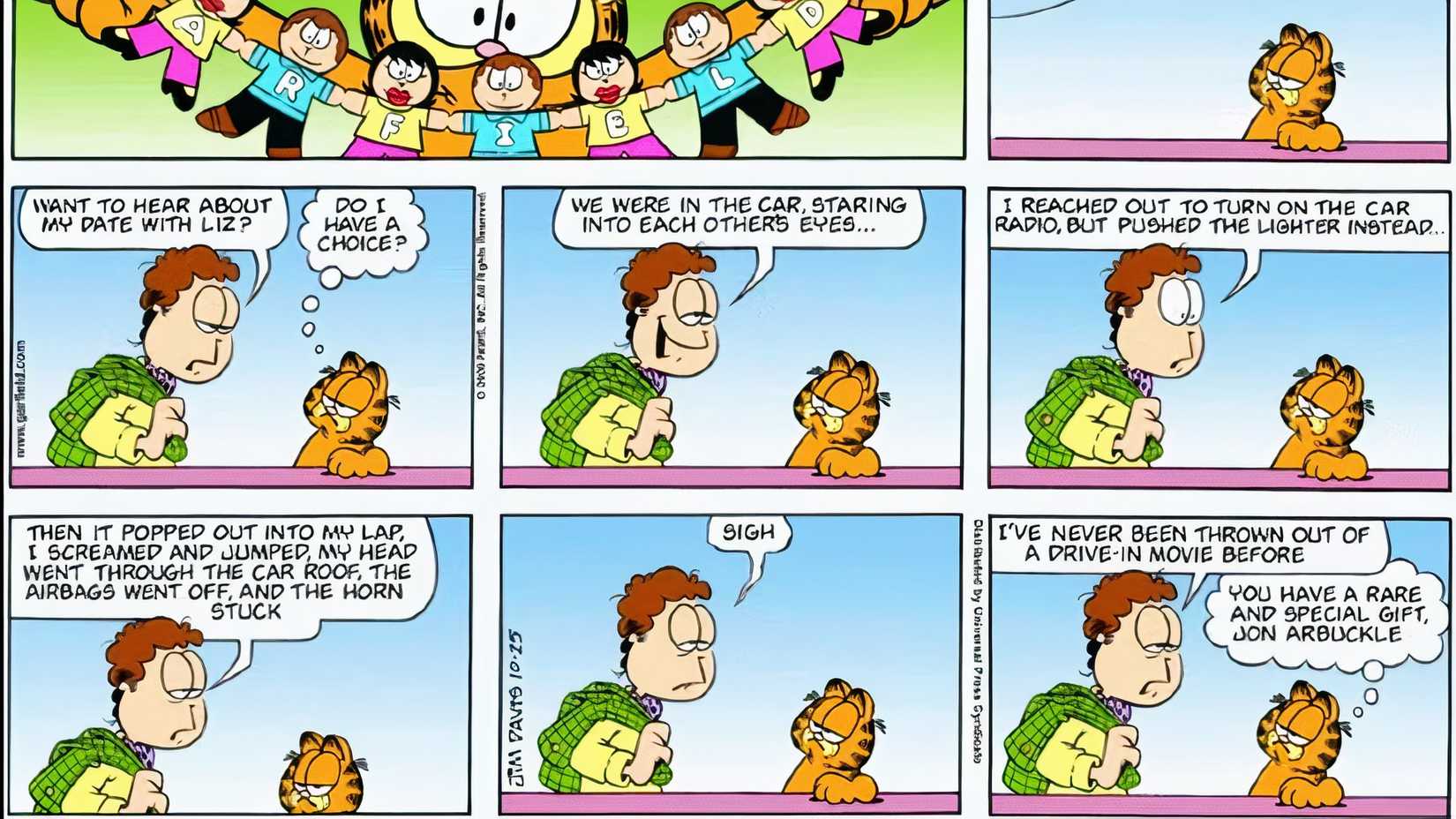 10 Funniest Garfield Comics of All Time