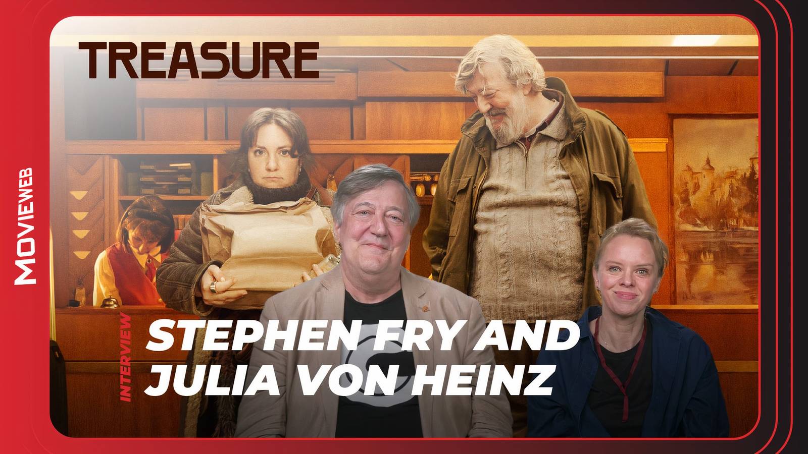 Stephen Fry Revisits His Roots with Treasure Director Julia von Heinz