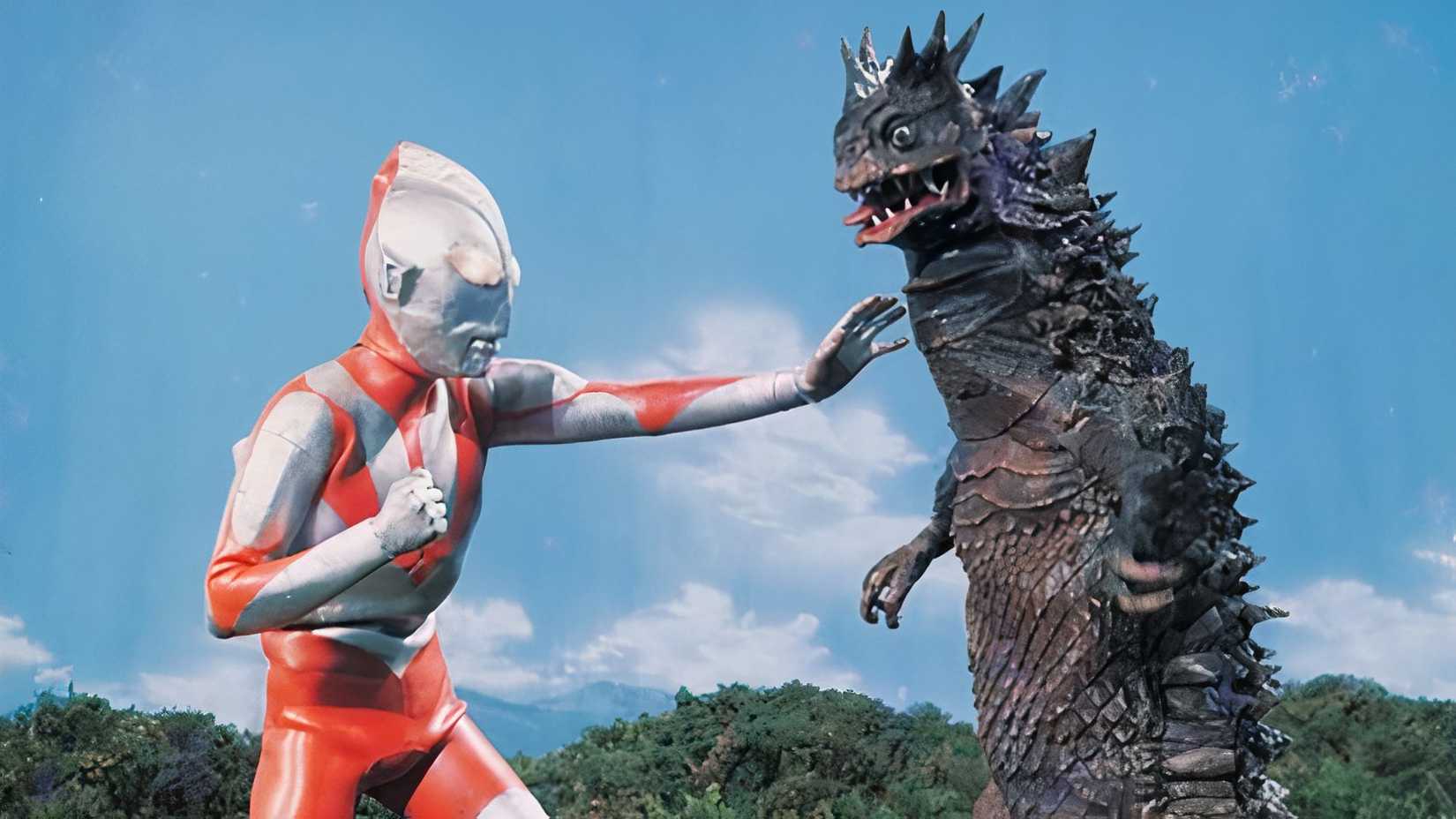 Ultraman Vs Godzilla Ultraman Pinterest Godzilla