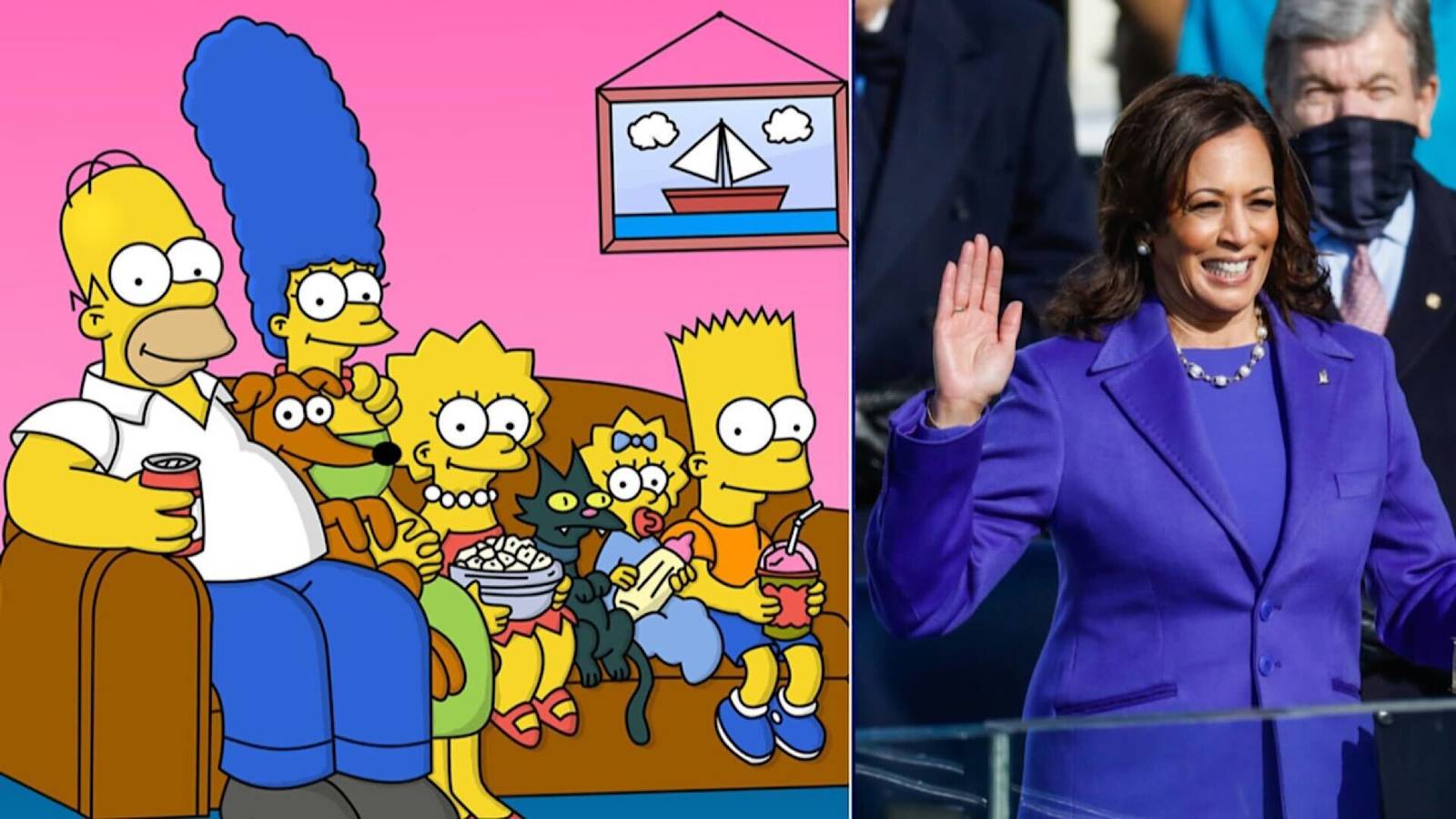 Kamala Harris Addresses a Surprised SDCC Crowd During The Simpsons Panel