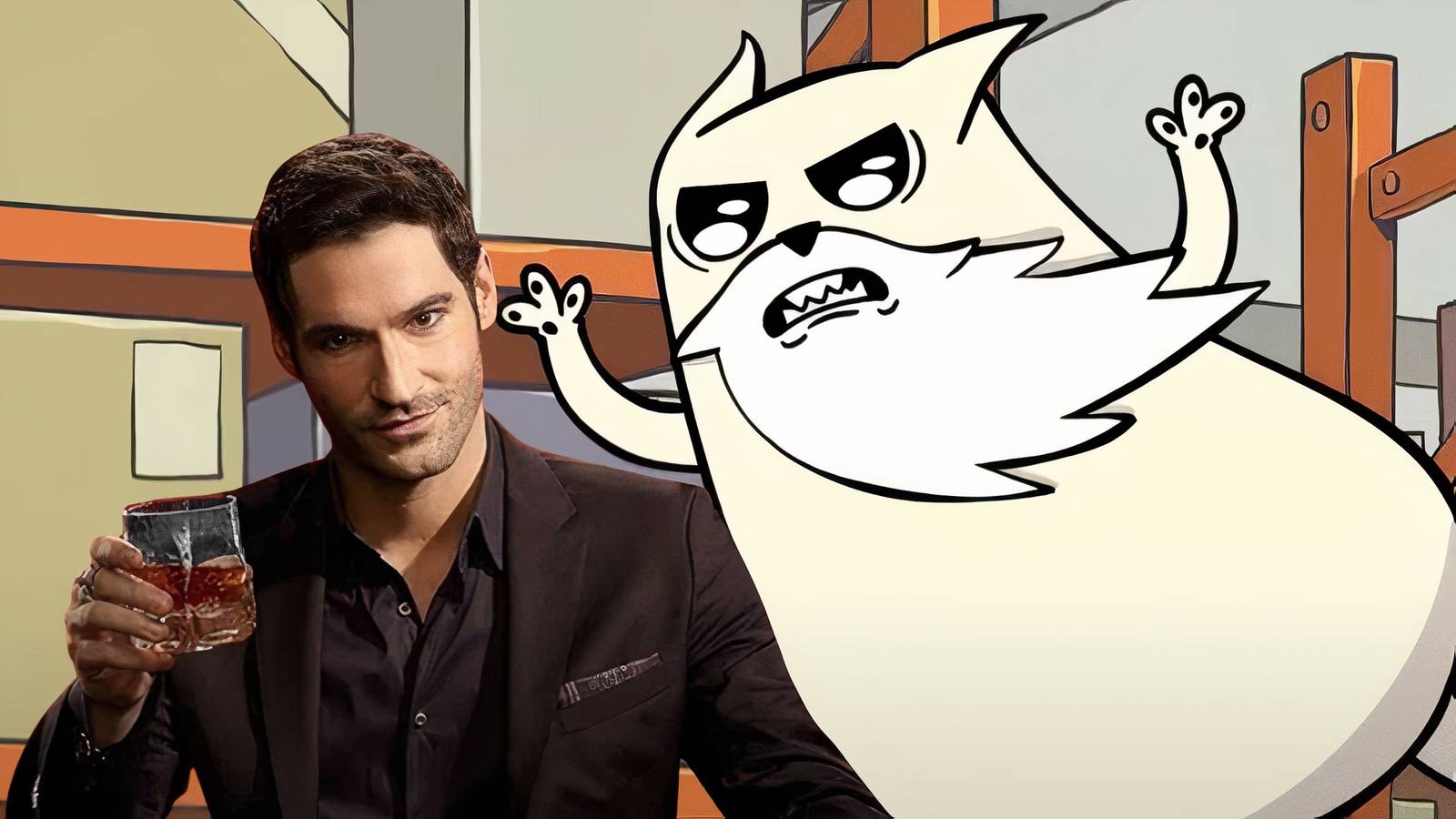 Lucifer's Tom Ellis Says He Got a 'Promotion' Playing God in Exploding ...