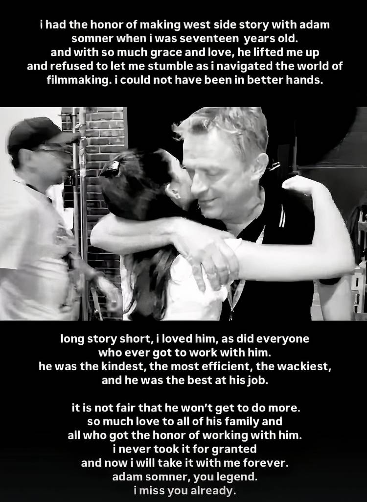 Director Adam Somner Mourned by Spielberg, Scorsese & More