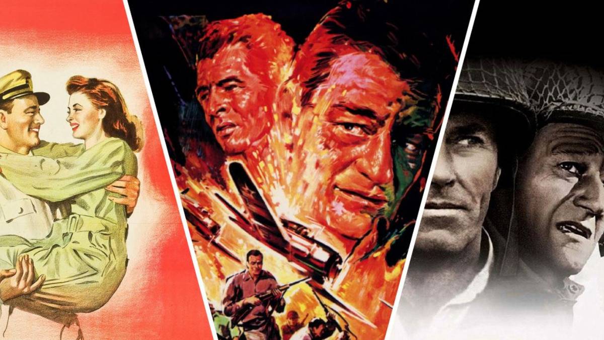 John Wayne's 15 Best War Movies, Ranked