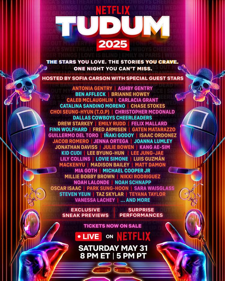 Netflix Tudum 2025 Live Blog: Lady Gaga, 'Stranger Things' and More!