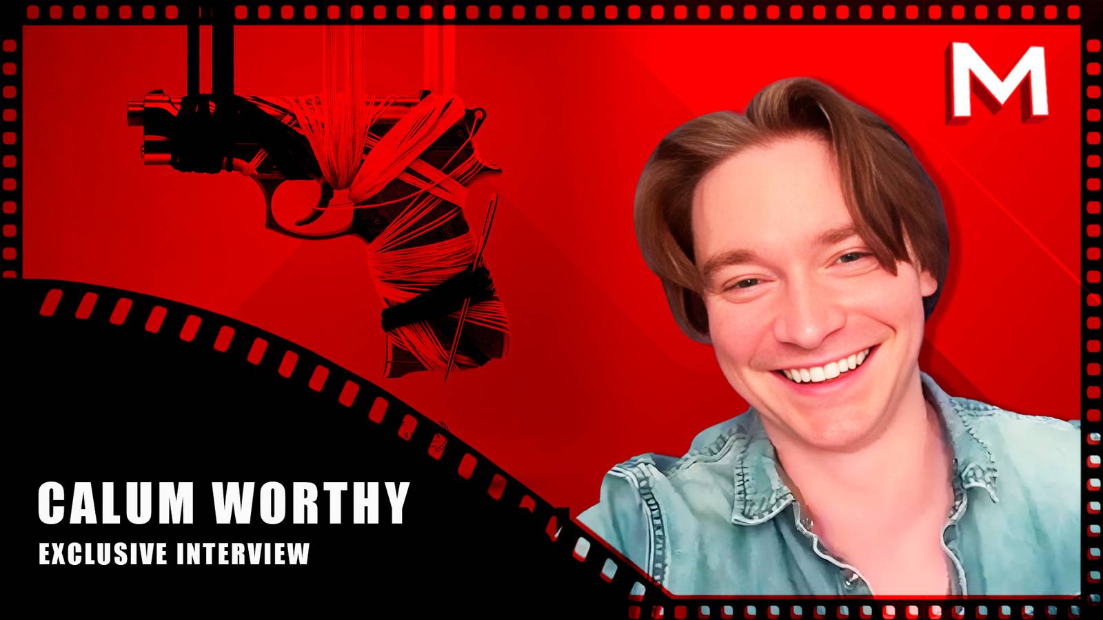 Calum Worthy on His Latest Crime Project 'Sew Torn' Following 'American ...