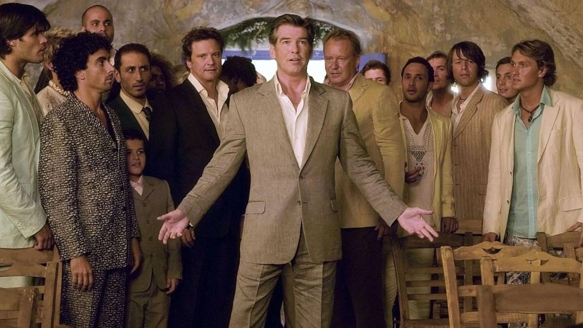 'Mamma Mia's Pierce Brosnan Knows Who The Daddy Is