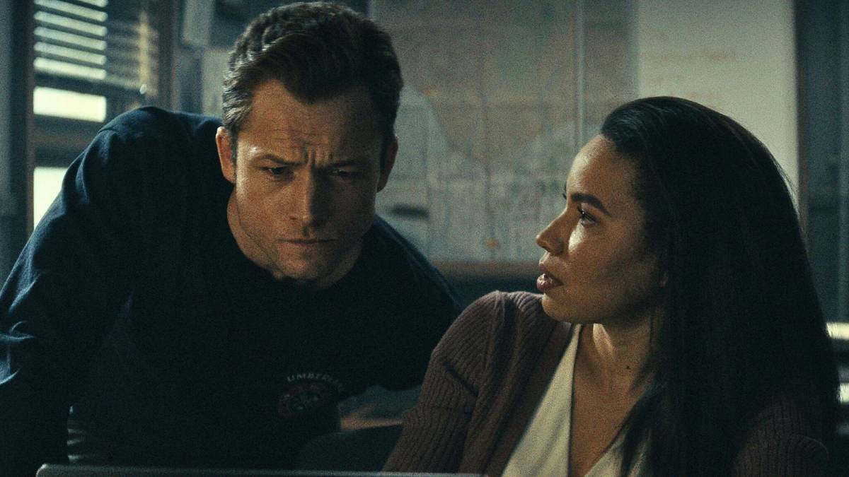 Taron Egerton & Jurnee Smollett Define Being "Violent" in Exclusive ...