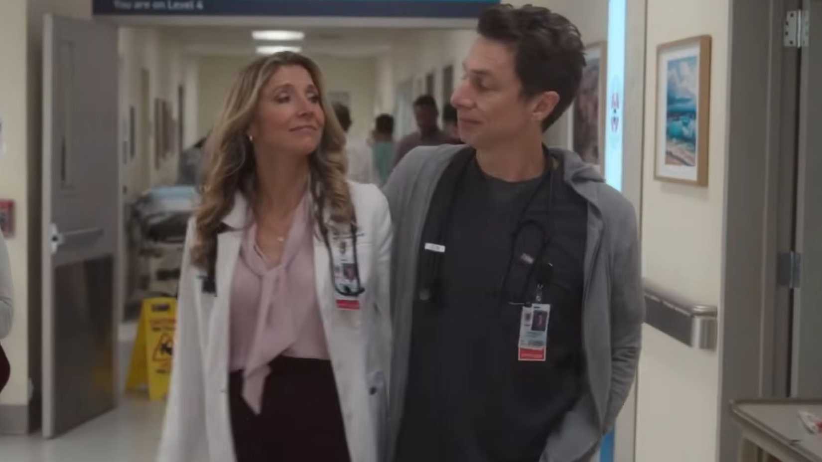 'Scrubs' Revival Trailer Shows JD & Elliot Conversation About Their Breakup