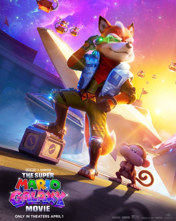 'Super Mario Galaxy Movie' Confirms Star Fox Crossover in Video Game ...