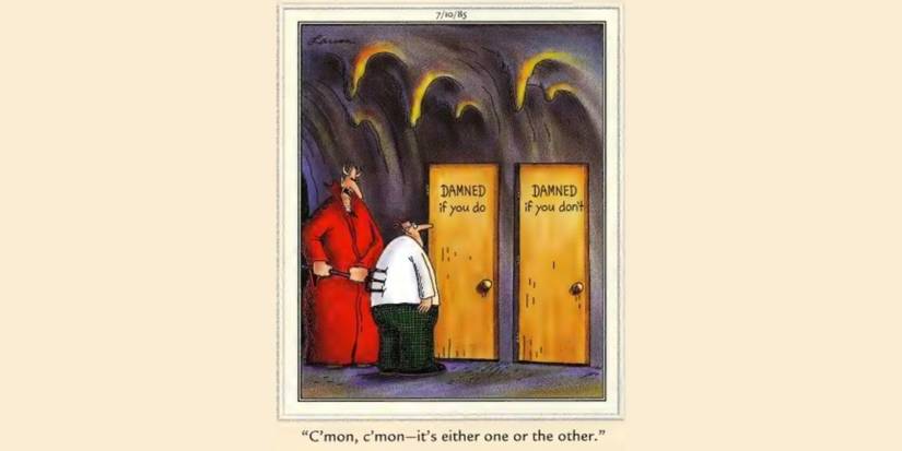 The 10 Best 'The Far Side' Comics That Went to Hell
