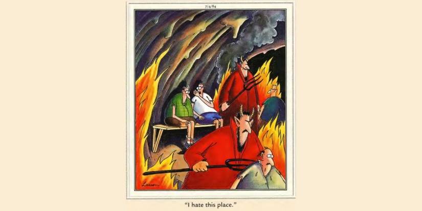 The 10 Best 'The Far Side' Comics That Went to Hell