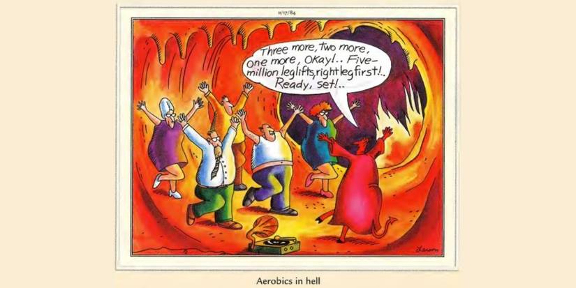 The 10 Best 'The Far Side' Comics That Went to Hell