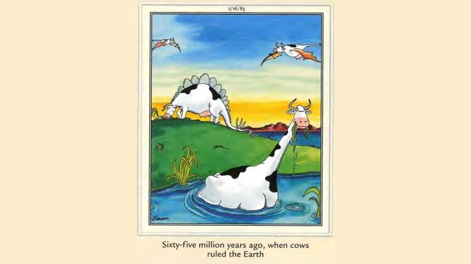 10 Best Far Side Comics About Dinosaurs