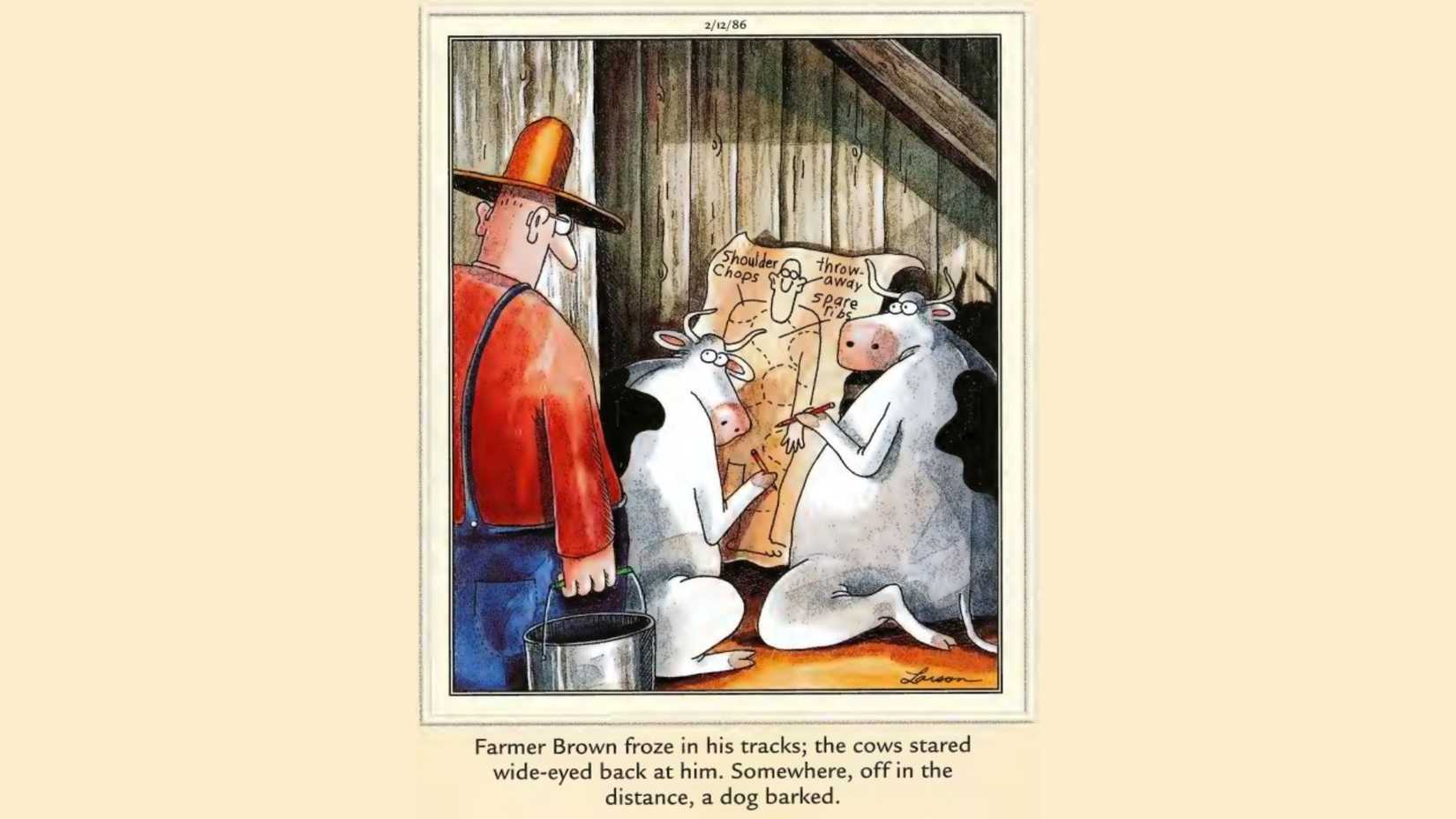 10 Funniest Far Side Comics About Food