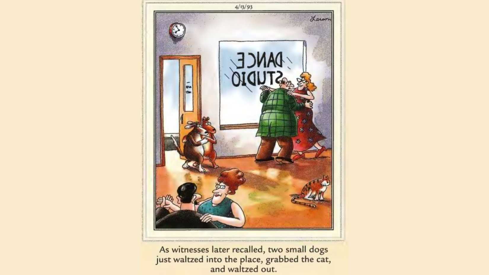 38 Years Ago, a 'Far Side' Strip Almost Got Gary Larson in Legal Trouble