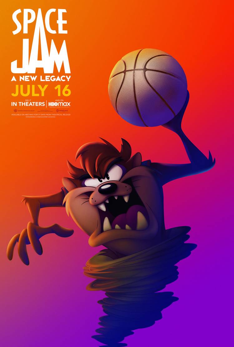 Space Jam 2: A New Legacy Character Posters Hit the Court with LeBron ...