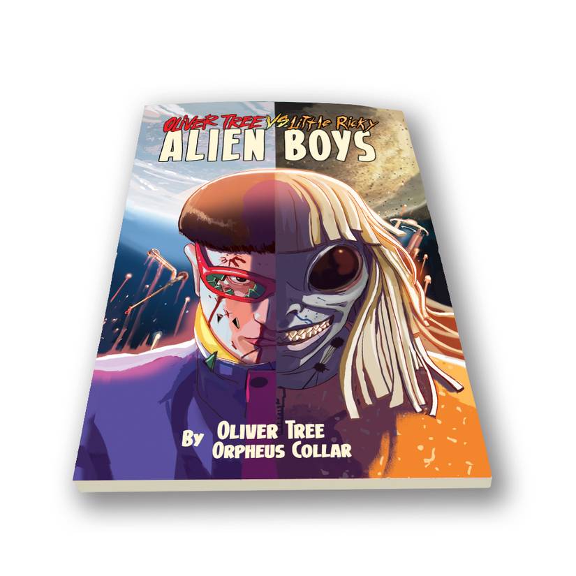 Oliver Tree Announces Alien Boys Graphic Novel Featuring Little Ricky